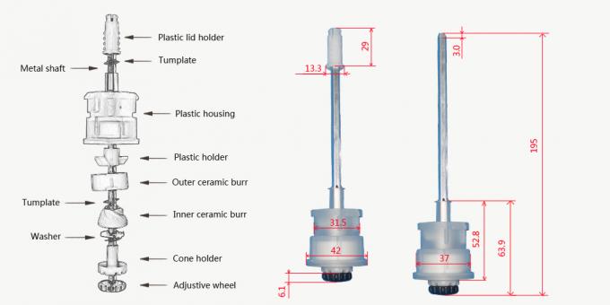 Precise Salt Mill Mechanism , Pepper Mill Grinder Mechanism Erosion ...
