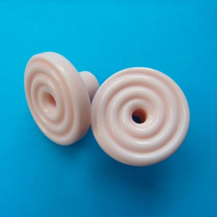 Grooved Ceramic Yarn Guides , Ceramic Guides For Textile Machines Anti ...