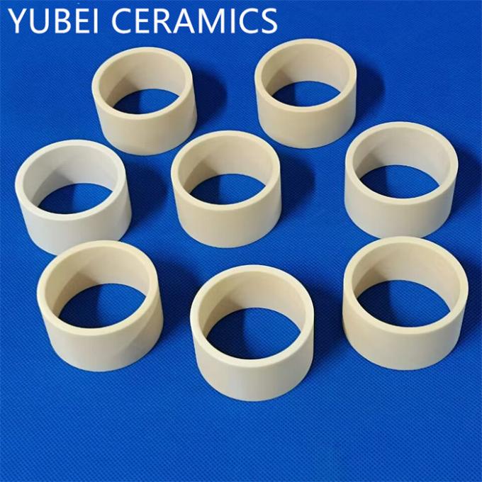 Ivory Refractory Ceramic Products High Temperature Ceramic Ring