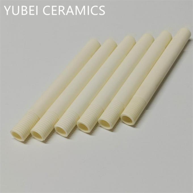 Insulating Alumina Ceramic Tubes Low Corrosion 99% Al2O3 Ceramic ...
