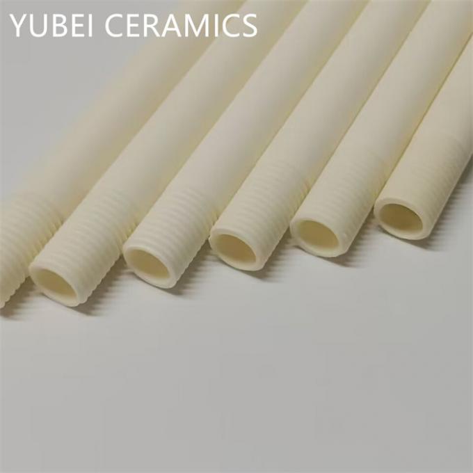 Insulating Alumina Ceramic Tubes Low Corrosion 99% Al2O3 Ceramic ...