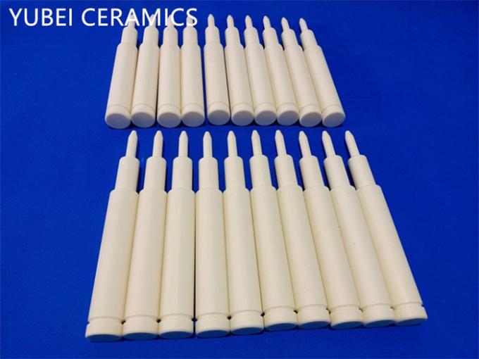 Structural Alumina Ceramic Rods Tubes For Seal Rings / Mechanical Parts