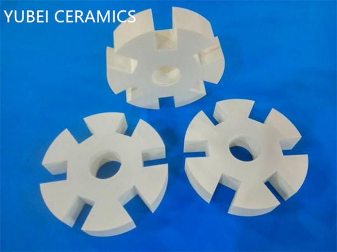 Mechanical Ceramic Impeller Industrial Alumina Ceramic Components